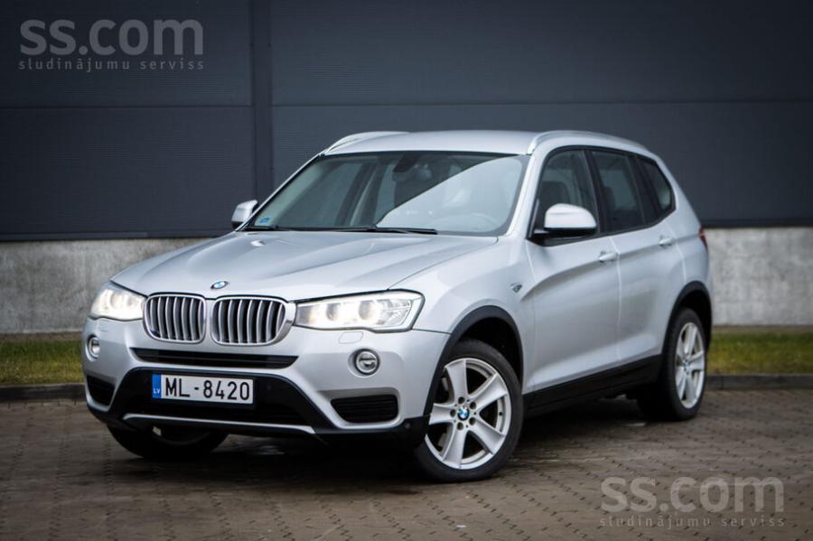 BMW X3 2016 Rīga, ar dzinēja tilpumu 3.00 L un nobraukumu 242 tūkst. km par 12990 €, foto 1 vietnē AUTOMOTO.COM.LV