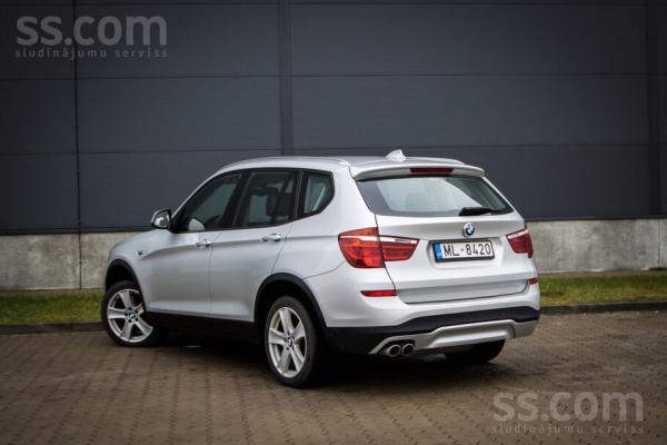 BMW X3 2016 Rīga, ar dzinēja tilpumu 3.00 L un nobraukumu 242 tūkst. km par 12990 €, foto 6 vietnē AUTOMOTO.COM.LV