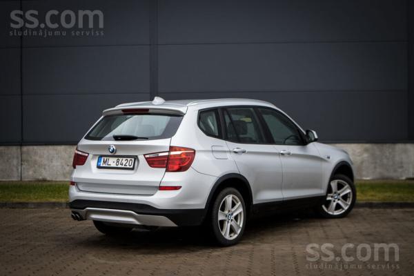BMW X3 2016 Rīga, ar dzinēja tilpumu 3.00 L un nobraukumu 242 tūkst. km par 12990 €, foto 10 vietnē AUTOMOTO.COM.LV