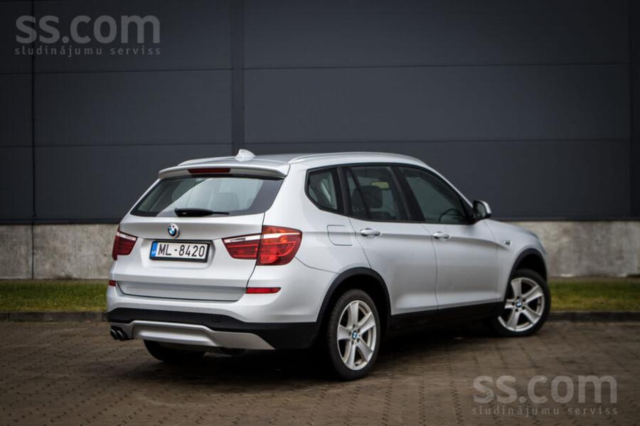 BMW X3 2016 Rīga, ar dzinēja tilpumu 3.00 L un nobraukumu 242 tūkst. km par 12990 €, foto 10 vietnē AUTOMOTO.COM.LV
