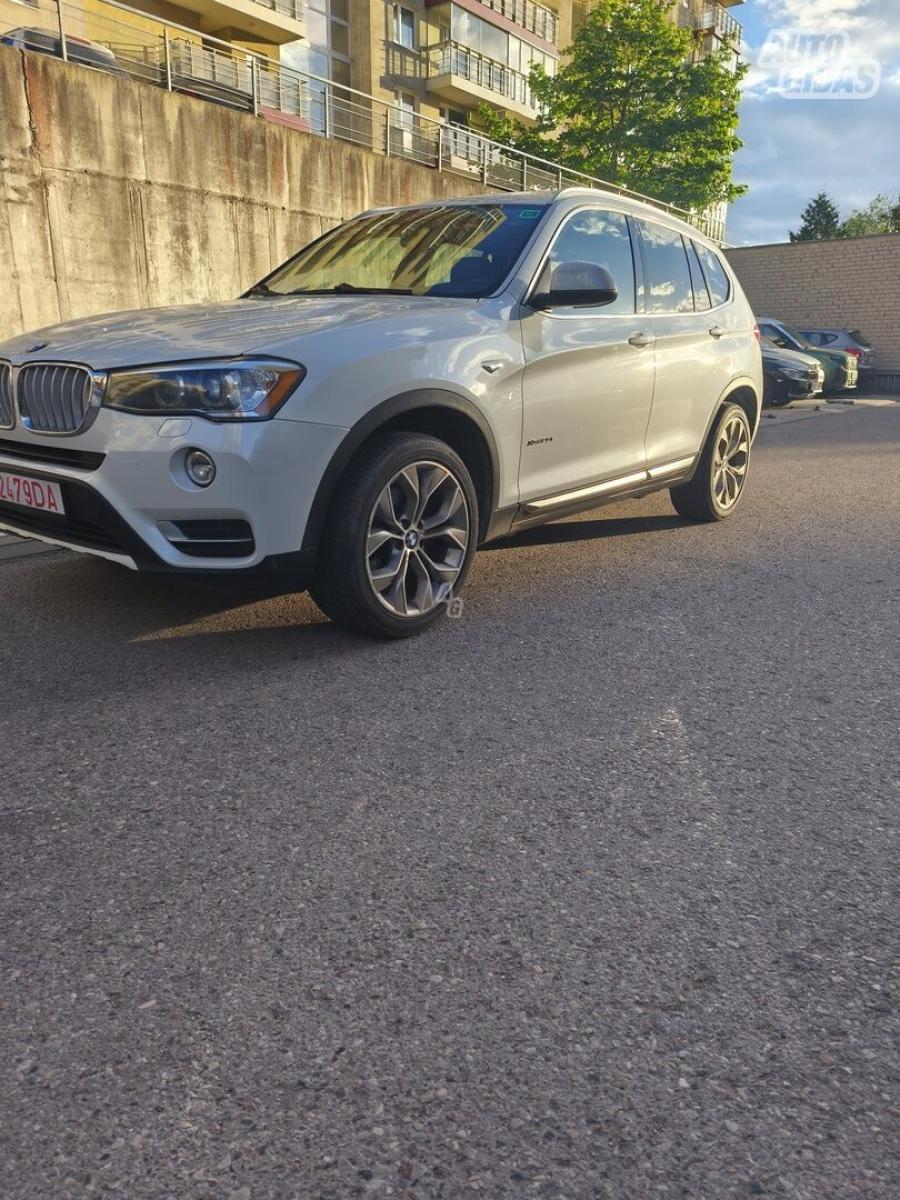BMW X3 2016 Viļņa, ar dzinēja tilpumu 2.00 L un nobraukumu 300 tūkst. km par 11650 €, foto 1 vietnē AUTOMOTO.COM.LV