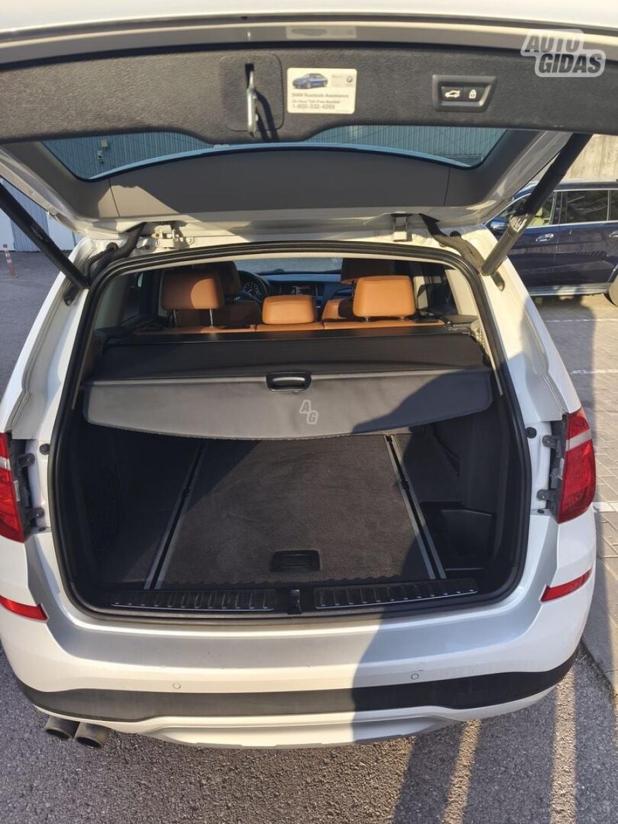 BMW X3 2016 Viļņa, ar dzinēja tilpumu 2.00 L un nobraukumu 300 tūkst. km par 11650 €, foto 6 vietnē AUTOMOTO.COM.LV