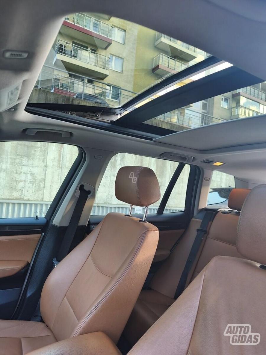 BMW X3 2016 Viļņa, ar dzinēja tilpumu 2.00 L un nobraukumu 300 tūkst. km par 11650 €, foto 12 vietnē AUTOMOTO.COM.LV