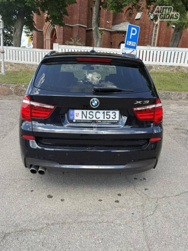 BMW X3 2016 in Kaunas, with an engine capacity of 3.00 L and mileage of 208 thousand km for 16250 €, photo 6 on AUTOMOTO.COM.LV