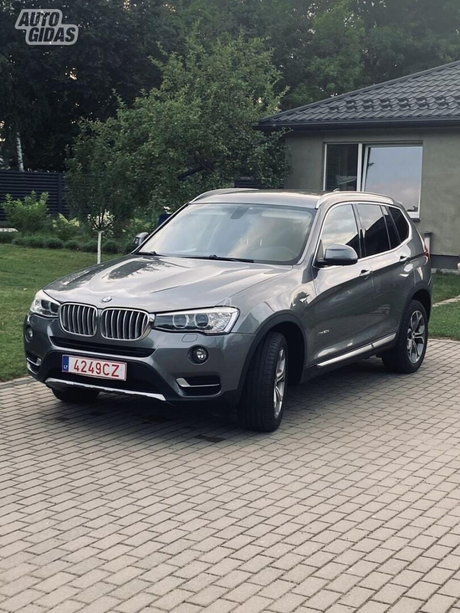 BMW X3 2016 in Vilnius, with an engine capacity of 2.00 L and mileage of 235 thousand km for 13150 €, photo 5 on AUTOMOTO.COM.LV