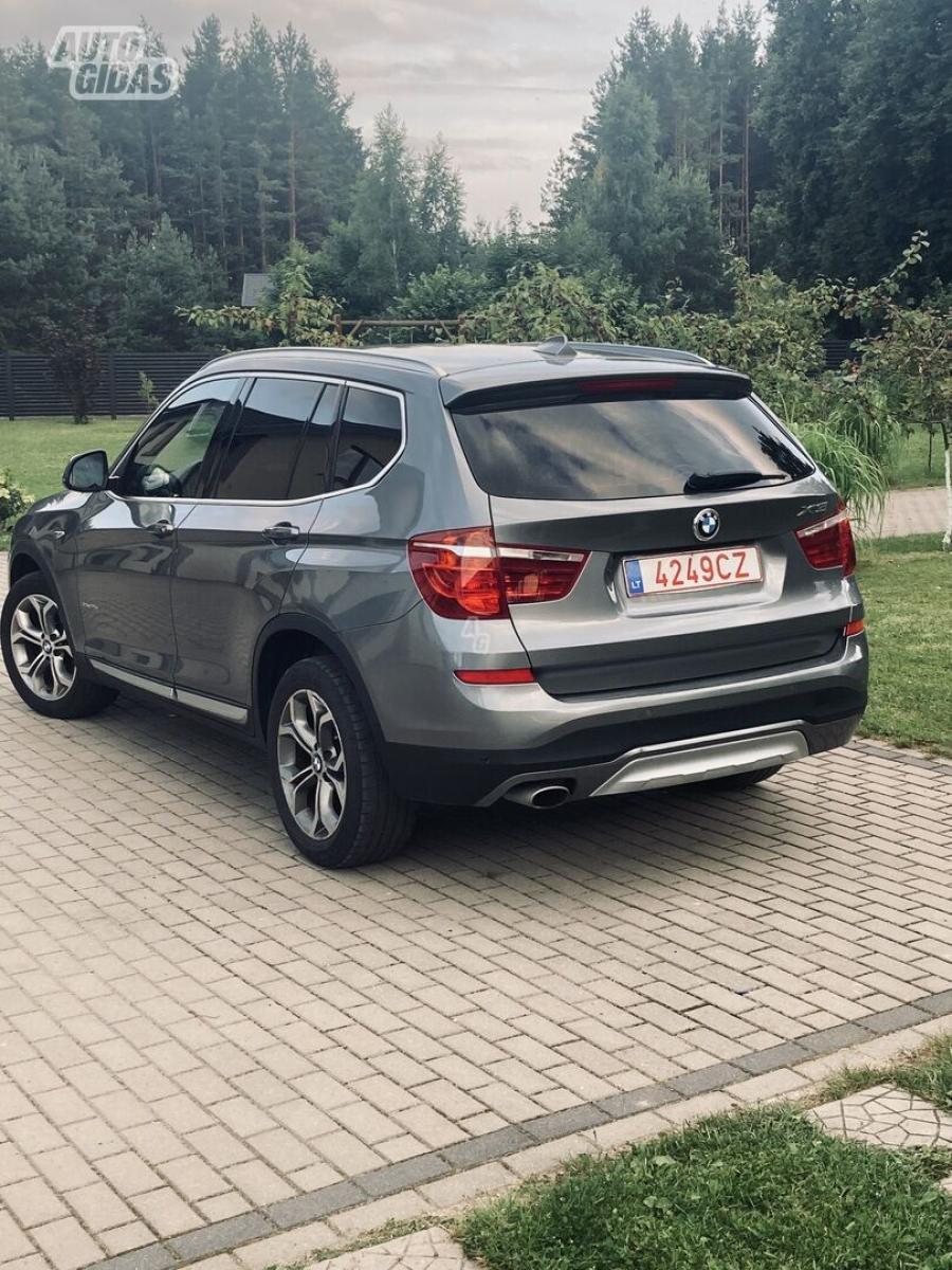 BMW X3 2016 in Vilnius, with an engine capacity of 2.00 L and mileage of 235 thousand km for 13150 €, photo 6 on AUTOMOTO.COM.LV