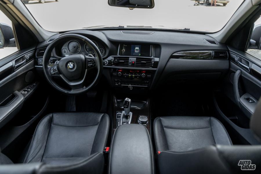 BMW X3 2016 in Vilnius, with an engine capacity of 2.00 L and mileage of 235 thousand km for 13150 €, photo 17 on AUTOMOTO.COM.LV
