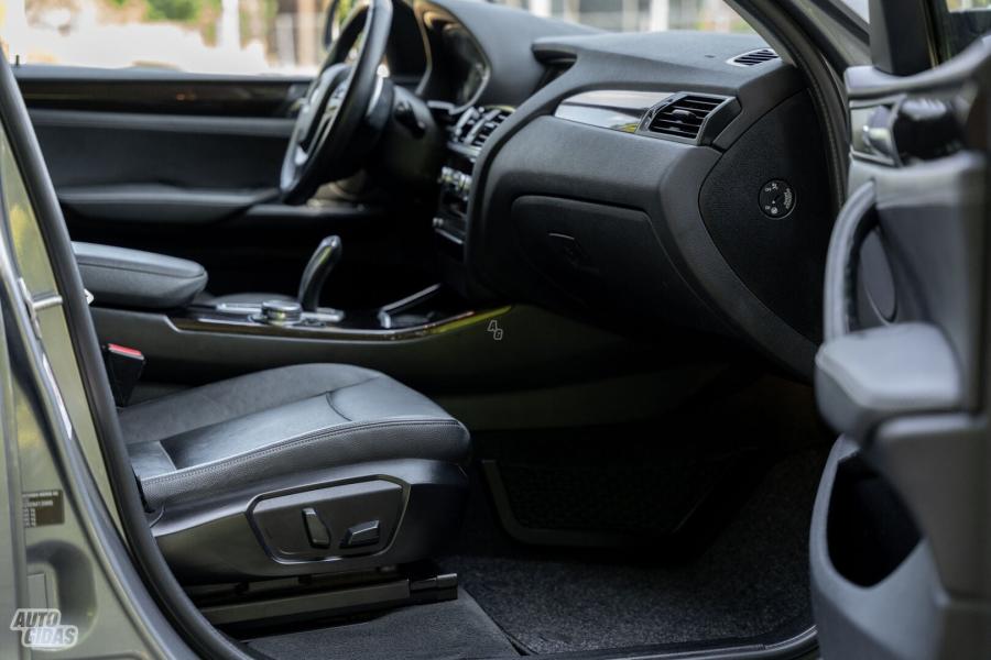 BMW X3 2016 in Vilnius, with an engine capacity of 2.00 L and mileage of 235 thousand km for 13150 €, photo 18 on AUTOMOTO.COM.LV