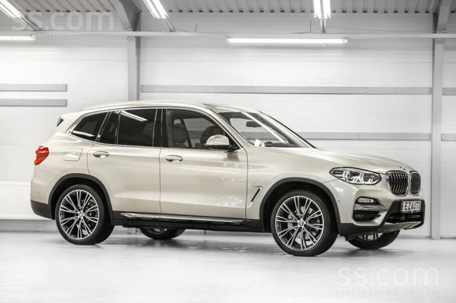 BMW X3 2018 in Tukums, with an engine capacity of 3.00 L and mileage of 0 thousand km for 29555 €, photo 6 on AUTOMOTO.COM.LV