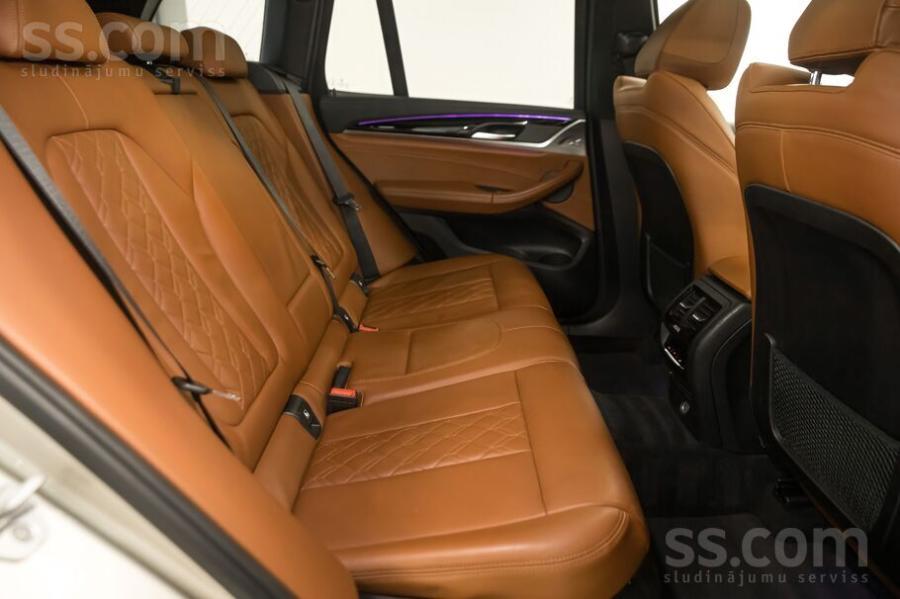 BMW X3 2018 in Tukums, with an engine capacity of 3.00 L and mileage of 0 thousand km for 29555 €, photo 16 on AUTOMOTO.COM.LV