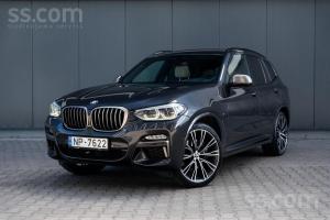 BMW X3 2018 Rīga, ar dzinēja tilpumu 3.00 L un nobraukumu 195 tūkst. km par 30000 €, foto  vietnē AUTOMOTO.COM.LV