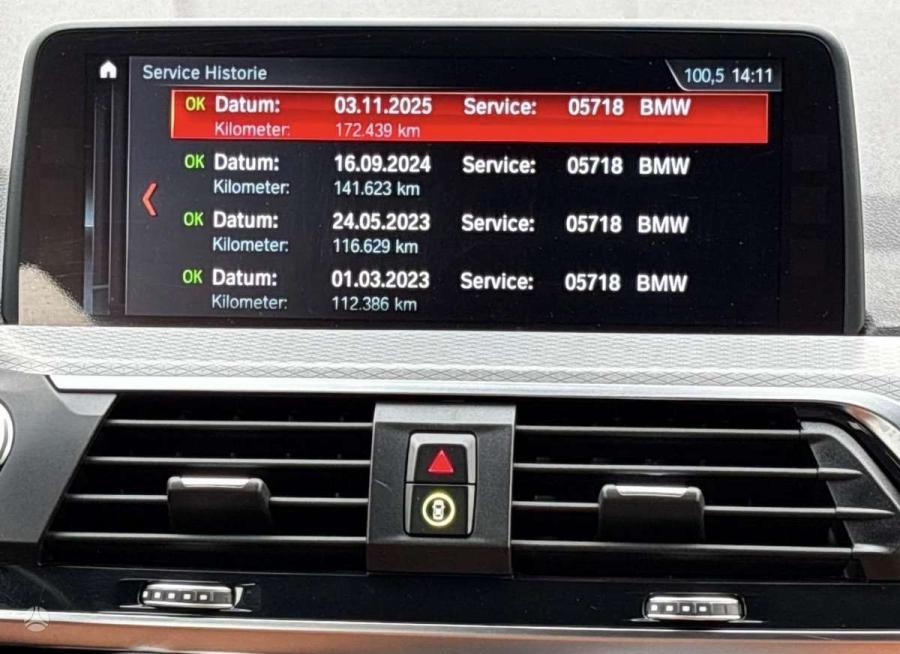 BMW X3 2018 Elektrėnai, ar dzinēja tilpumu 2.00 L un nobraukumu 189 tūkst. km par 26500 €, foto 20 vietnē AUTOMOTO.COM.LV