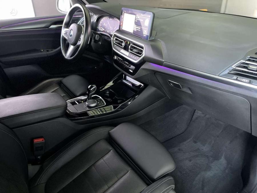 BMW X3 2022 in Klaipeda, with an engine capacity of 2.00 L and mileage of 95 thousand km for 42991 €, photo 14 on AUTOMOTO.COM.LV