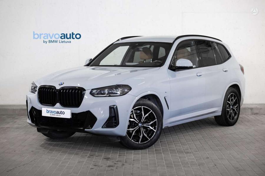 BMW X3 2022 in Vilnius, with an engine capacity of 2.00 L and mileage of 57 thousand km for 39991 €, photo 1 on AUTOMOTO.COM.LV