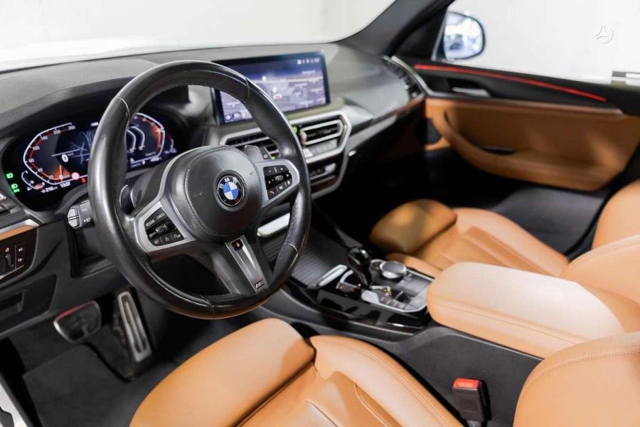 BMW X3 2022 in Vilnius, with an engine capacity of 2.00 L and mileage of 57 thousand km for 39991 €, photo 14 on AUTOMOTO.COM.LV