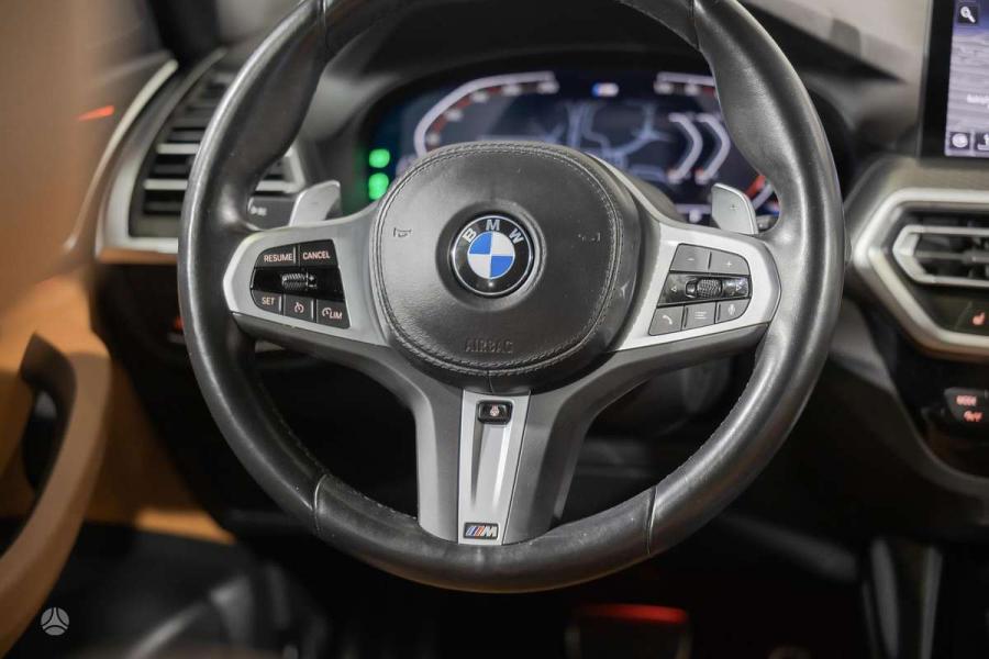 BMW X3 2022 in Vilnius, with an engine capacity of 2.00 L and mileage of 57 thousand km for 39991 €, photo 25 on AUTOMOTO.COM.LV