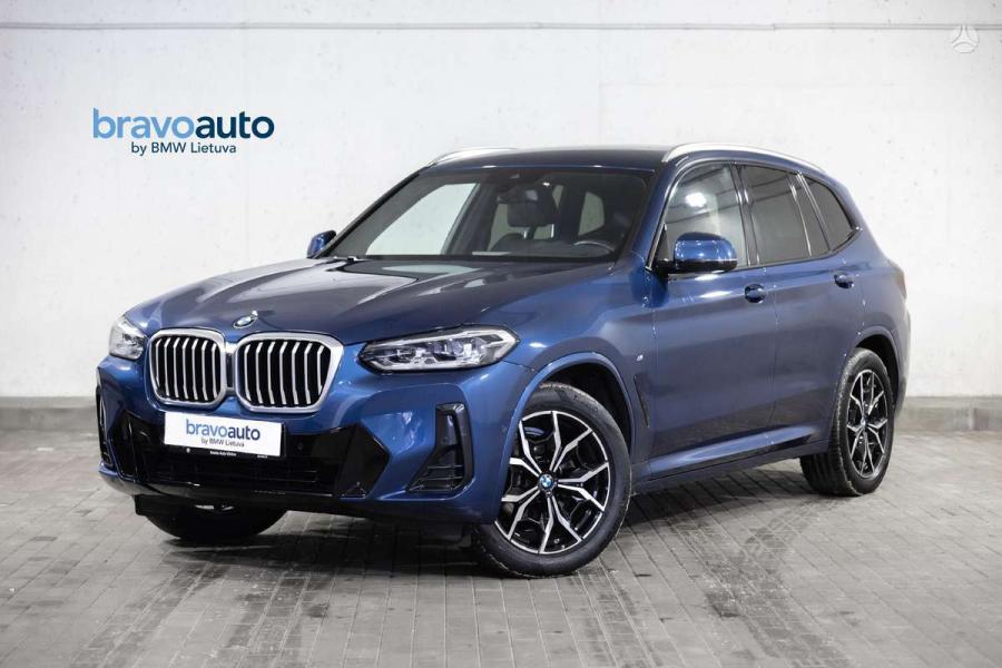 BMW X3 2023 in Vilnius, with an engine capacity of 2.00 L and mileage of 32 thousand km for 46441 €, photo 1 on AUTOMOTO.COM.LV