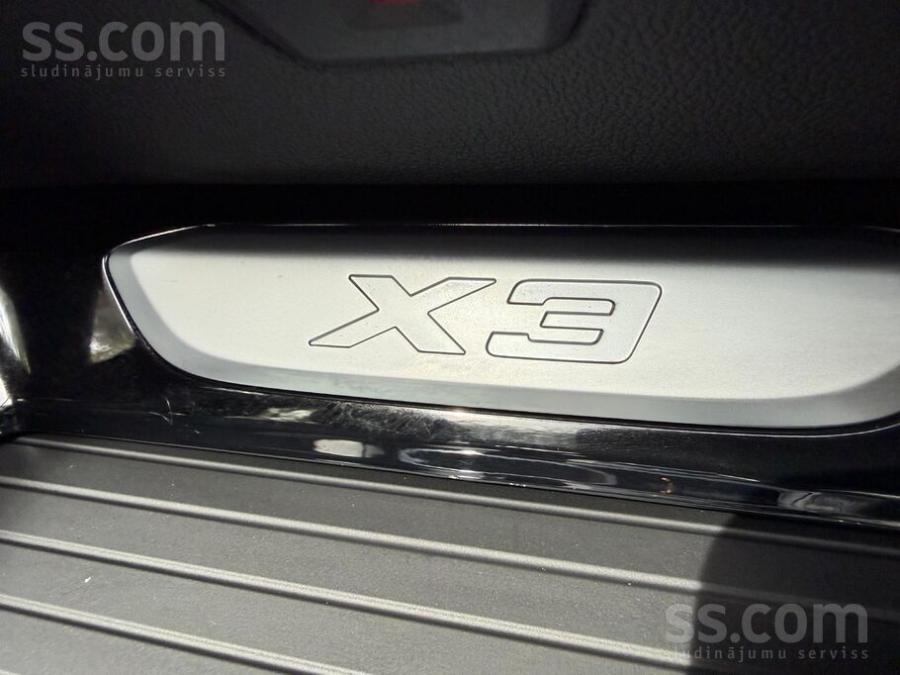BMW X3 2024 in Daugavpils, with an engine capacity of 2.00 L and mileage of 35 thousand km for 46000 €, photo 25 on AUTOMOTO.COM.LV