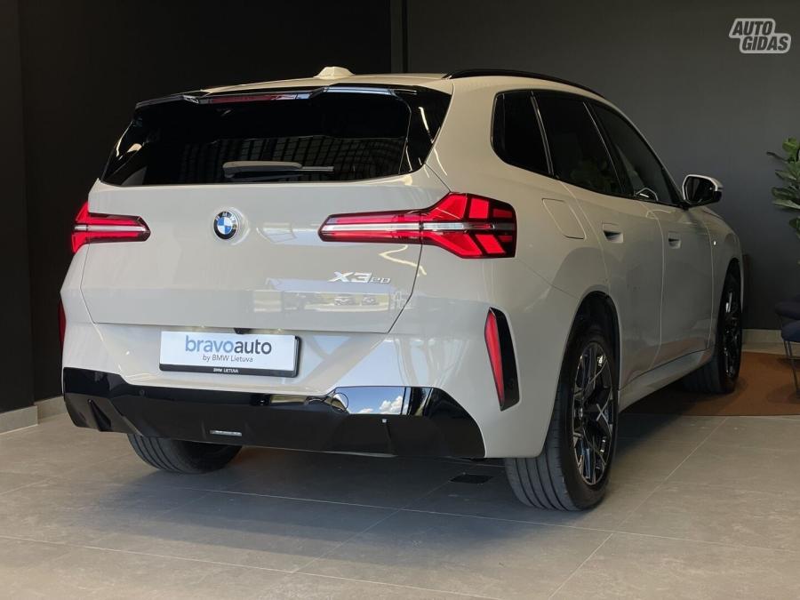 BMW X3 2026 in Klaipeda, with an engine capacity of 2.00 L and mileage of 1 thousand km for 55221 €, photo 5 on AUTOMOTO.COM.LV