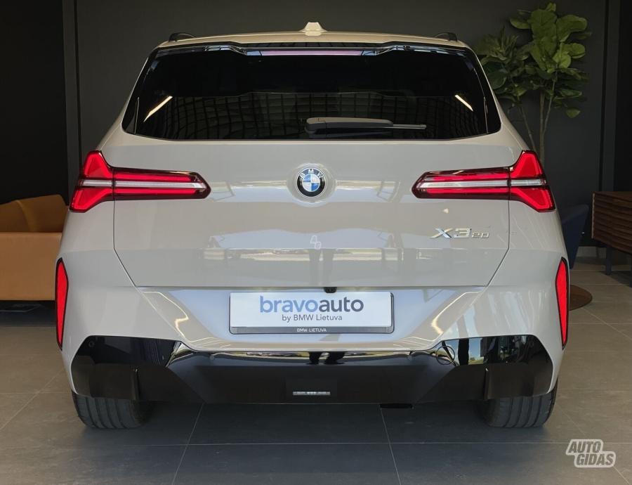 BMW X3 2026 in Klaipeda, with an engine capacity of 2.00 L and mileage of 1 thousand km for 55221 €, photo 6 on AUTOMOTO.COM.LV