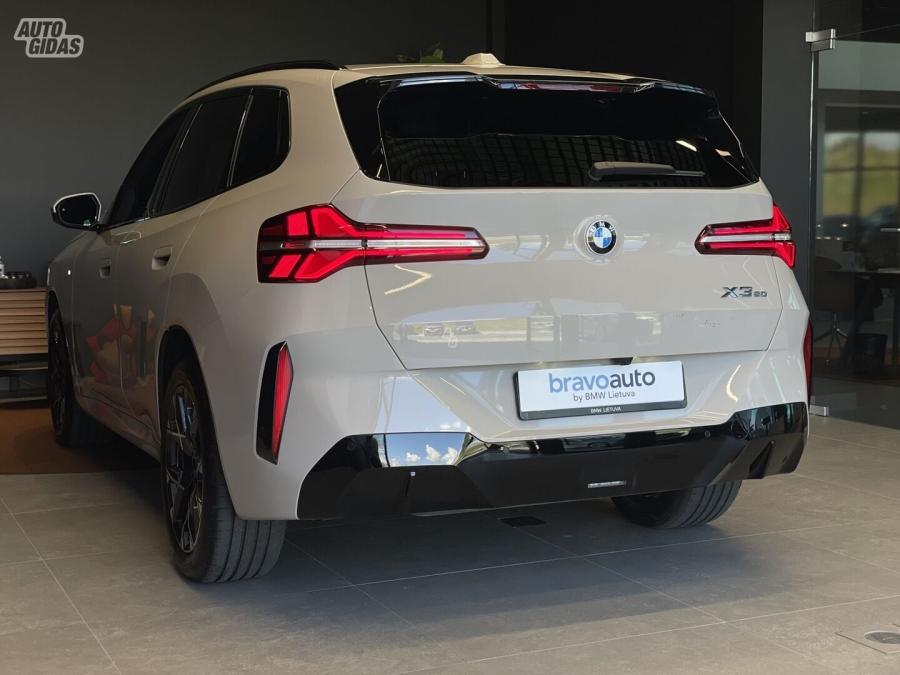 BMW X3 2026 in Klaipeda, with an engine capacity of 2.00 L and mileage of 1 thousand km for 55221 €, photo 7 on AUTOMOTO.COM.LV