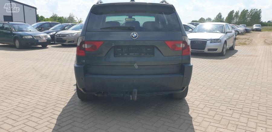 Zaļš BMW X3 2004 Kėdainiai, ar dzinēja tilpumu 3.00 L un nobraukumu 315 tūkst. km par 3500 €, foto 6 vietnē AUTOMOTO.COM.LV