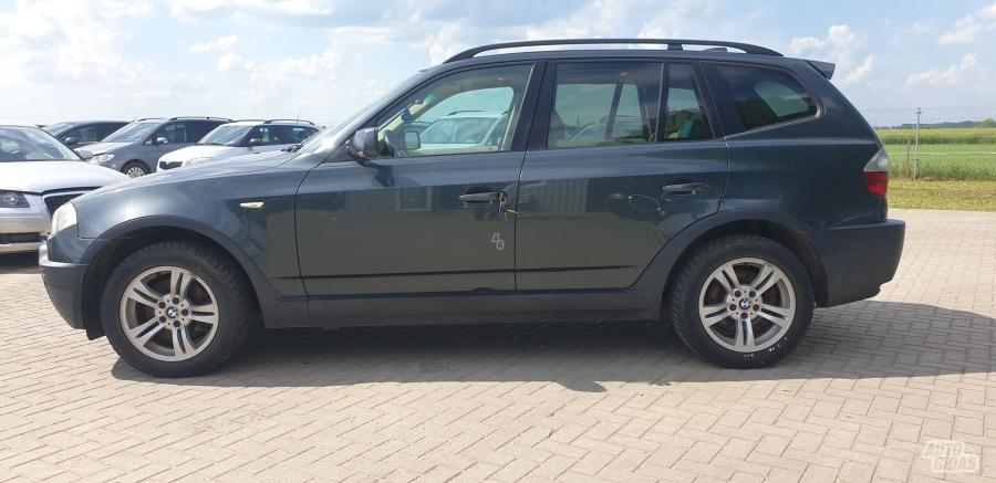 Zaļš BMW X3 2004 Kėdainiai, ar dzinēja tilpumu 3.00 L un nobraukumu 315 tūkst. km par 3500 €, foto 8 vietnē AUTOMOTO.COM.LV