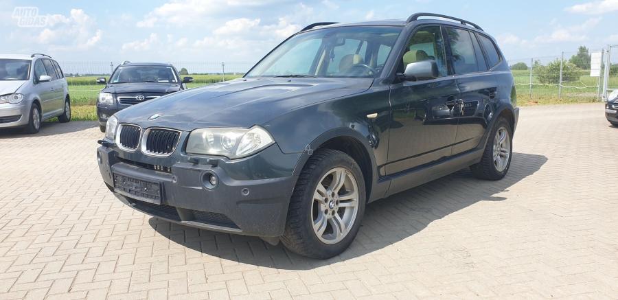 Zaļš BMW X3 2004 Kėdainiai, ar dzinēja tilpumu 3.00 L un nobraukumu 315 tūkst. km par 3500 €, foto 9 vietnē AUTOMOTO.COM.LV