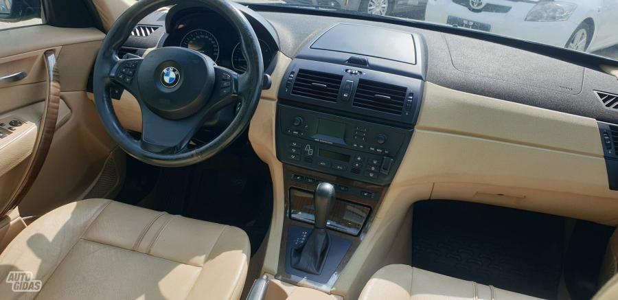 Zaļš BMW X3 2004 Kėdainiai, ar dzinēja tilpumu 3.00 L un nobraukumu 315 tūkst. km par 3500 €, foto 13 vietnē AUTOMOTO.COM.LV