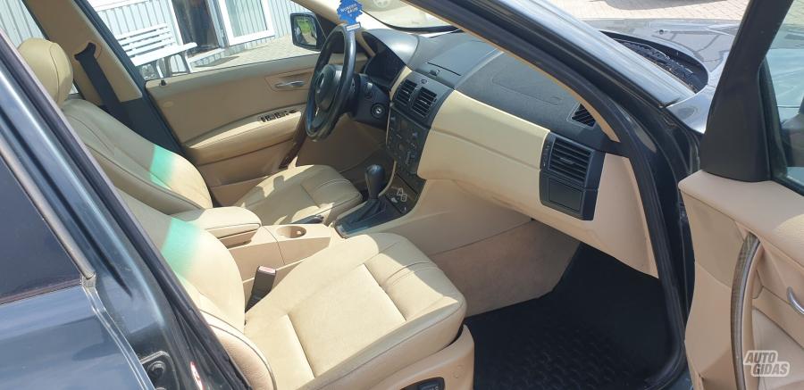Zaļš BMW X3 2004 Kėdainiai, ar dzinēja tilpumu 3.00 L un nobraukumu 315 tūkst. km par 3500 €, foto 14 vietnē AUTOMOTO.COM.LV