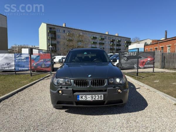 Green BMW X3 2004 in Ventspils, with an engine capacity of 3.00 L and mileage of 355 thousand km for 4000 €, photo 2 on AUTOMOTO.COM.LV