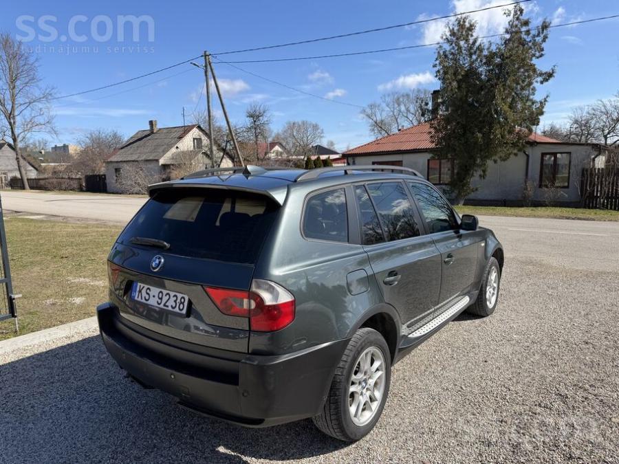 Zaļš BMW X3 2004 Ventspils, ar dzinēja tilpumu 3.00 L un nobraukumu 355 tūkst. km par 4000 €, foto 7 vietnē AUTOMOTO.COM.LV