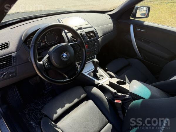 Green BMW X3 2004 in Ventspils, with an engine capacity of 3.00 L and mileage of 355 thousand km for 4000 €, photo 10 on AUTOMOTO.COM.LV