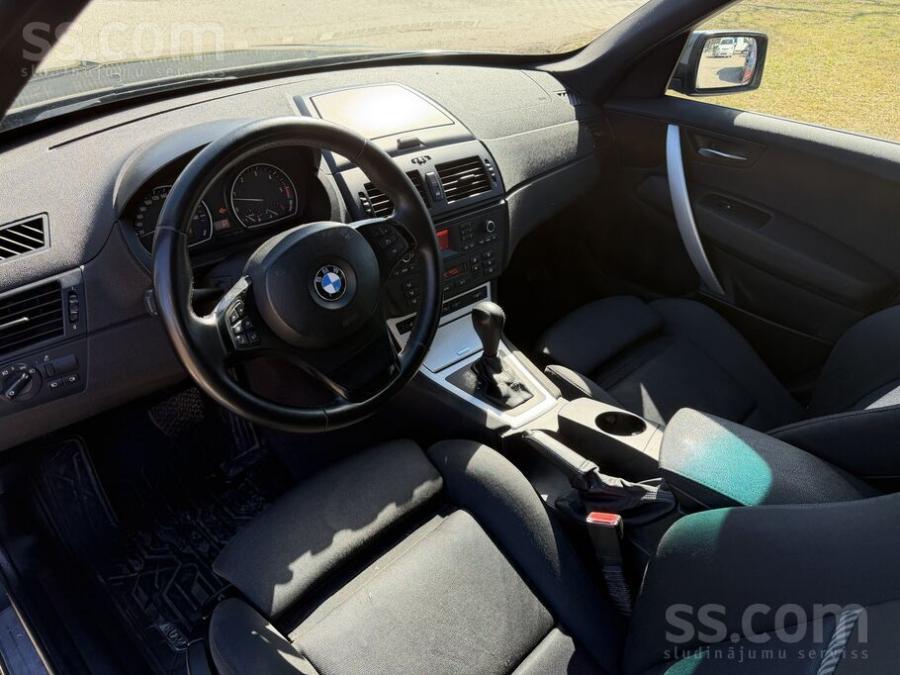 Zaļš BMW X3 2004 Ventspils, ar dzinēja tilpumu 3.00 L un nobraukumu 355 tūkst. km par 4000 €, foto 11 vietnē AUTOMOTO.COM.LV