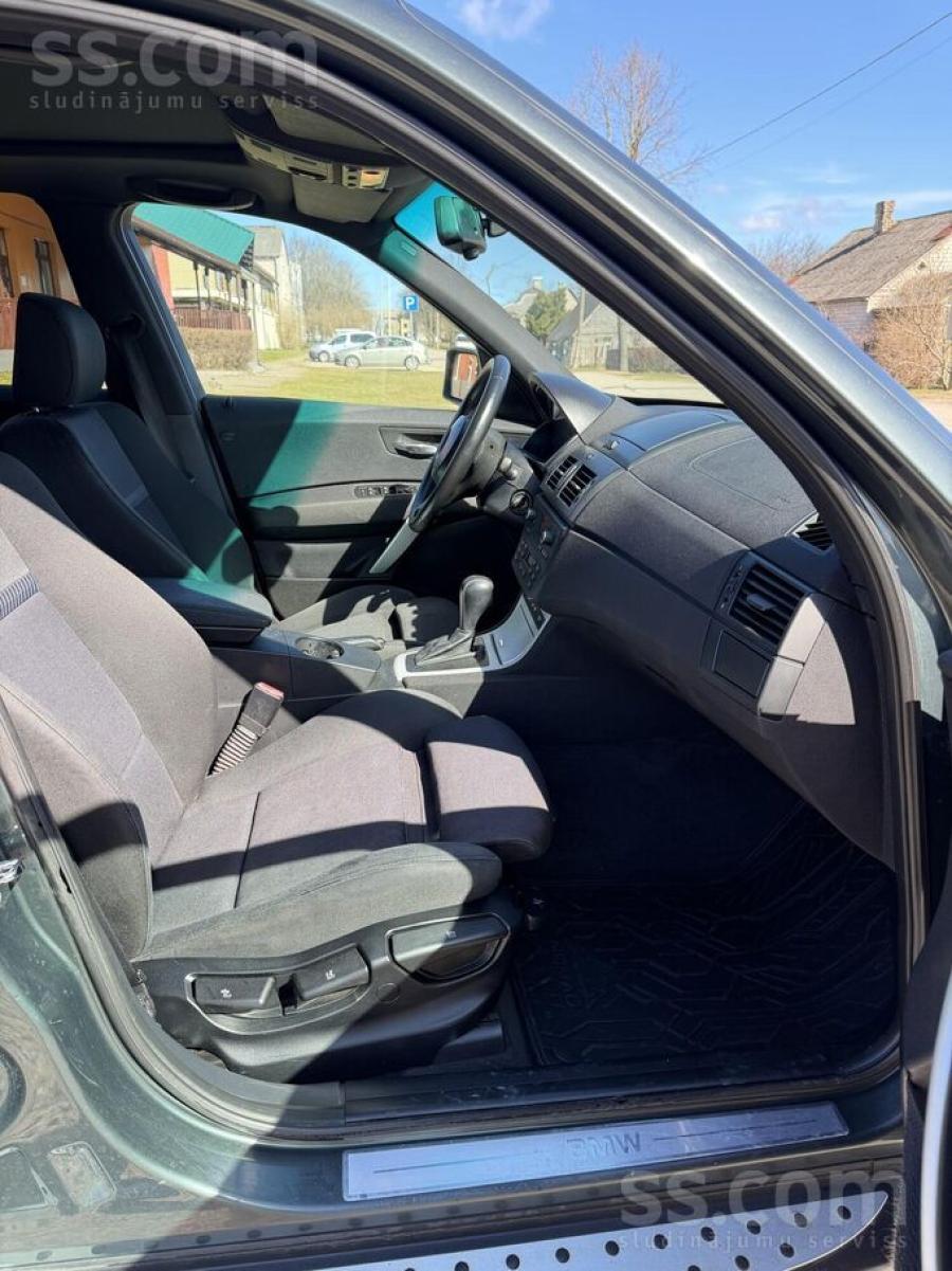 Zaļš BMW X3 2004 Ventspils, ar dzinēja tilpumu 3.00 L un nobraukumu 355 tūkst. km par 4000 €, foto 12 vietnē AUTOMOTO.COM.LV
