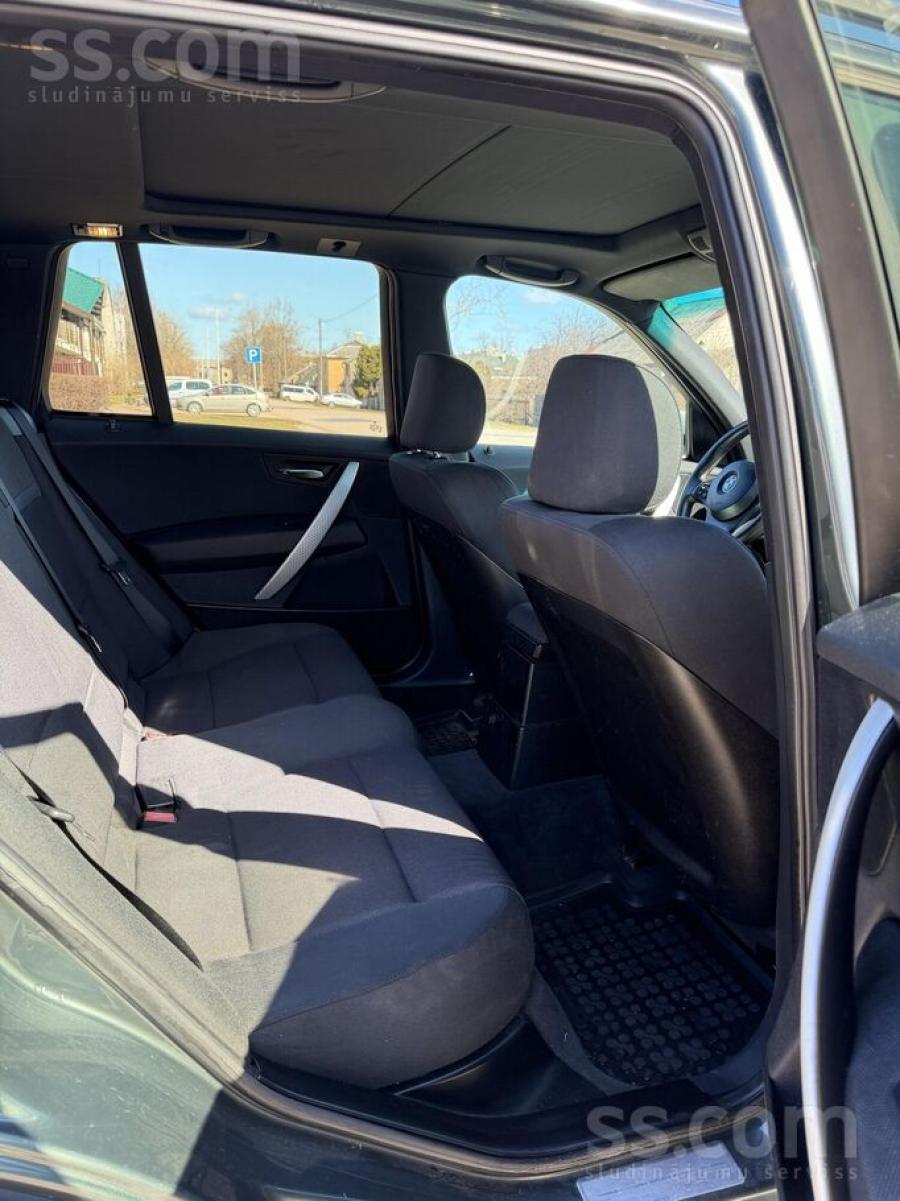 Zaļš BMW X3 2004 Ventspils, ar dzinēja tilpumu 3.00 L un nobraukumu 355 tūkst. km par 4000 €, foto 15 vietnē AUTOMOTO.COM.LV