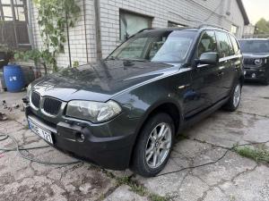 Green BMW X3 2004 in Kaunas, with an engine capacity of 2.98 L and mileage of 276 thousand km for 2800 €, photo  on AUTOMOTO.COM.LV