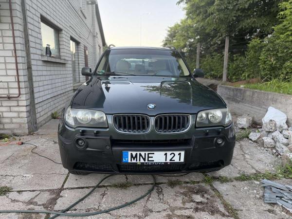 Zaļš BMW X3 2004 Kauņa, ar dzinēja tilpumu 2.98 L un nobraukumu 276 tūkst. km par 2800 €, foto 2 vietnē AUTOMOTO.COM.LV