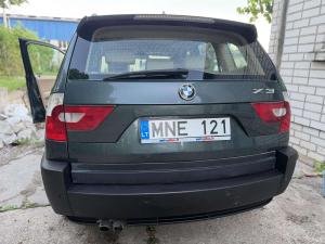 Green BMW X3 2004 in Kaunas, with an engine capacity of 2.98 L and mileage of 276 thousand km for 2800 €, photo 6 on AUTOMOTO.COM.LV