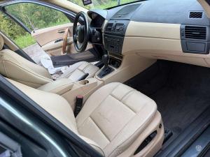 Green BMW X3 2004 in Kaunas, with an engine capacity of 2.98 L and mileage of 276 thousand km for 2800 €, photo 10 on AUTOMOTO.COM.LV