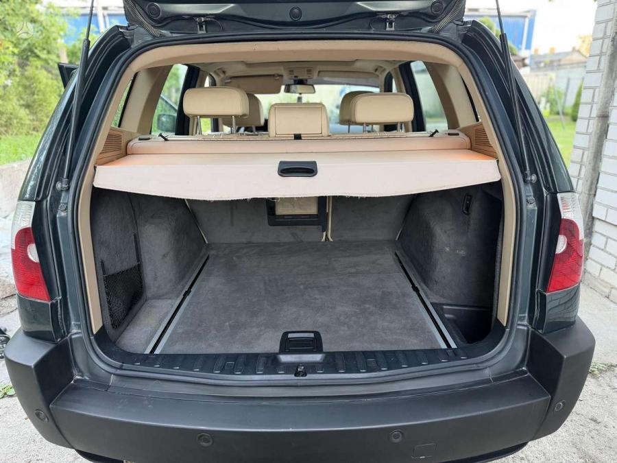 Green BMW X3 2004 in Kaunas, with an engine capacity of 2.98 L and mileage of 276 thousand km for 2800 €, photo 18 on AUTOMOTO.COM.LV