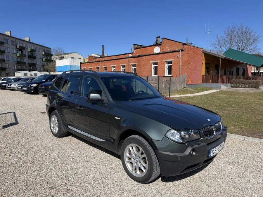 Green BMW X3 2004 in Ventspils, with an engine capacity of 3.00 L and mileage of 355 thousand km for 4000 €, photo 4 on AUTOMOTO.COM.LV
