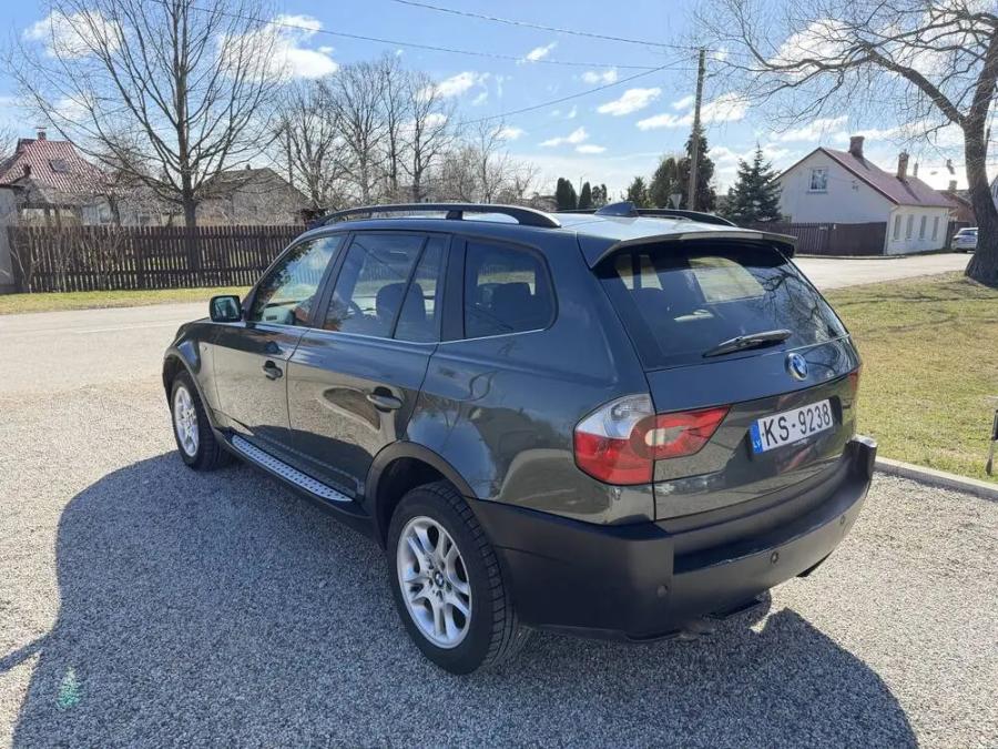 Green BMW X3 2004 in Ventspils, with an engine capacity of 3.00 L and mileage of 355 thousand km for 4000 €, photo 5 on AUTOMOTO.COM.LV