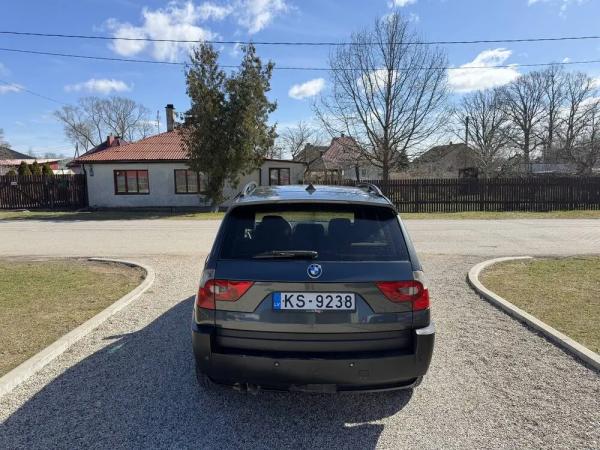 Green BMW X3 2004 in Ventspils, with an engine capacity of 3.00 L and mileage of 355 thousand km for 4000 €, photo 5 on AUTOMOTO.COM.LV