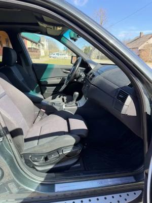 Green BMW X3 2004 in Ventspils, with an engine capacity of 3.00 L and mileage of 355 thousand km for 4000 €, photo 12 on AUTOMOTO.COM.LV