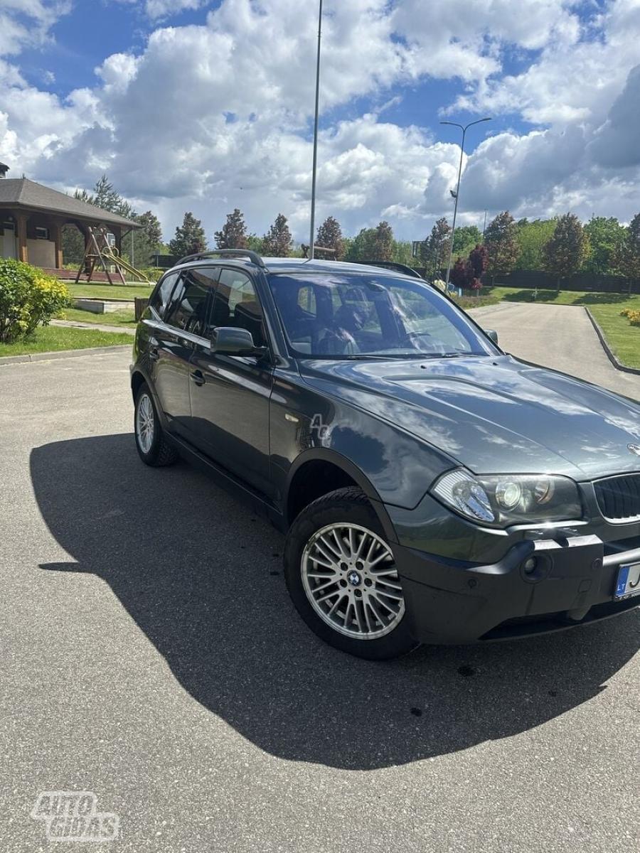 Zaļš BMW X3 2004 Viļņa, ar dzinēja tilpumu 3.00 L un nobraukumu 316 tūkst. km par 3600 €, foto 3 vietnē AUTOMOTO.COM.LV