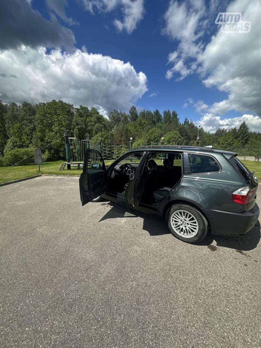 Zaļš BMW X3 2004 Viļņa, ar dzinēja tilpumu 3.00 L un nobraukumu 316 tūkst. km par 3600 €, foto 5 vietnē AUTOMOTO.COM.LV