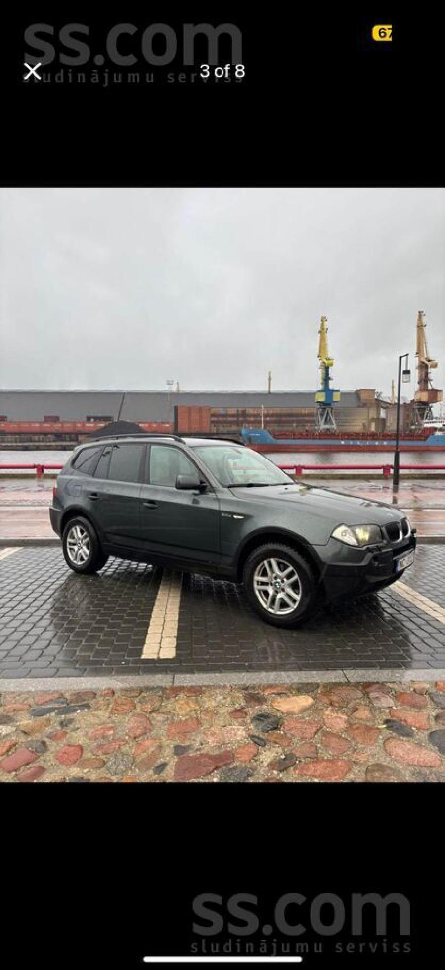 Green BMW X3 2004 in Riga, with an engine capacity of 3.00 L and mileage of 325 thousand km for 4500 €, photo 1 on AUTOMOTO.COM.LV