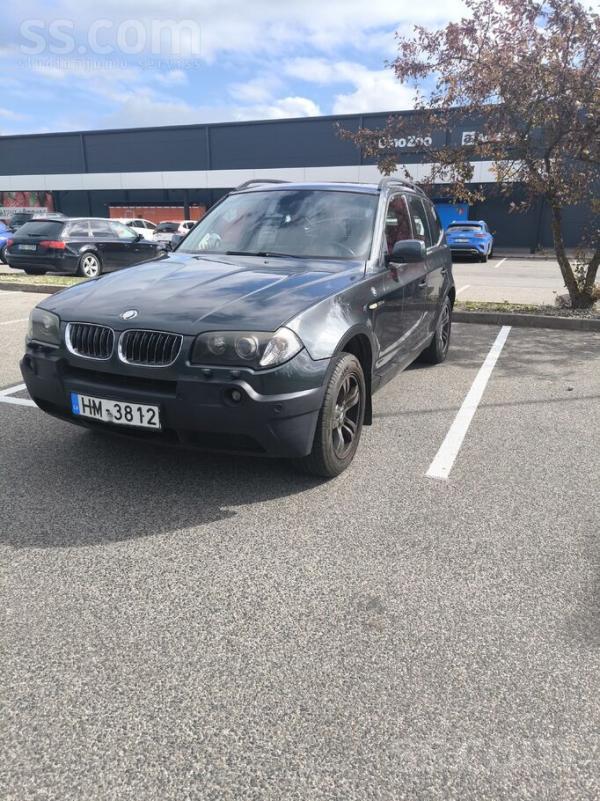 Zaļš BMW X3 2004 Rīga, ar dzinēja tilpumu 3.00 L un nobraukumu 301 tūkst. km par 3500 €, foto 1 vietnē AUTOMOTO.COM.LV
