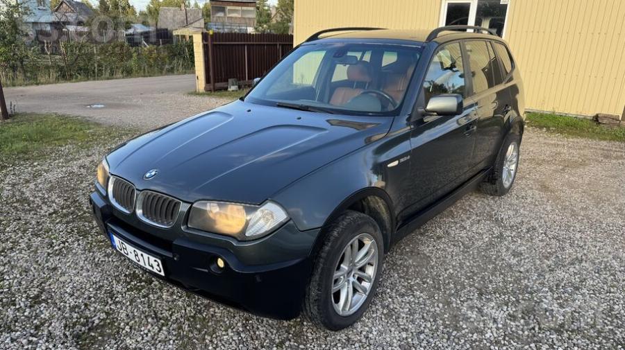 Zaļš BMW X3 2004 Rēzekne, ar dzinēja tilpumu 3.00 L un nobraukumu 0 tūkst. km par 3250 €, foto 1 vietnē AUTOMOTO.COM.LV